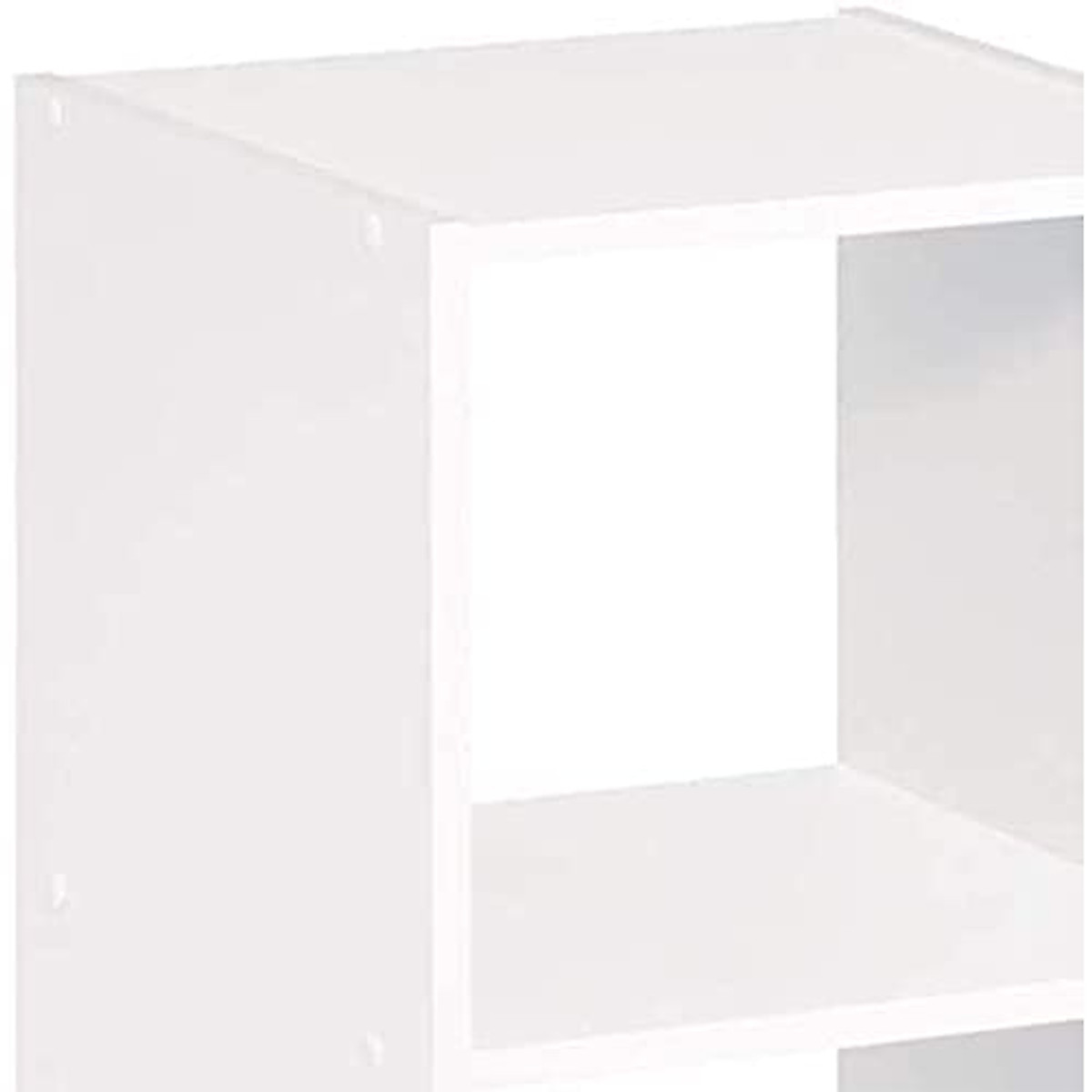 ClosetMaid 895300 Decorative Home Vertical Stackable 2-Cube Organizer Storage with Open Back Panel Design, 31-Inch, White (3 Pack)