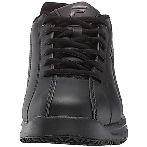 Fila Men's Memory Niteshift Slip Resistant Work Shoe Shoe, Black, 11 D US