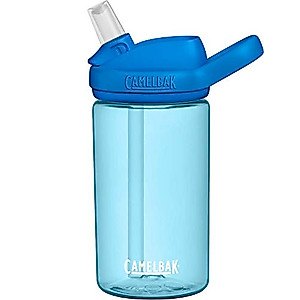 CamelBak Eddy+ Kids BPA-Free Water Bottle with Straw, 14oz, True Blue (2282401040)