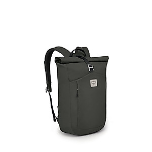 Osprey Arcane Roll Top Laptop Backpack, Stonewash Black