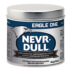 Car Polish by Eagle One, Nevr-Dull Wadding Metal Polish, 5 Oz