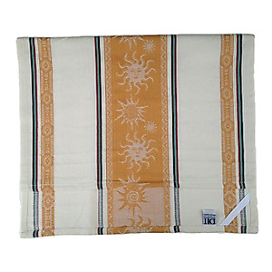 Simply Southwest Decor, Petroglyph Designed Kitchen Towel Set, Yellow Hopi Sun, Teal Geckos & Turtles & Red Kokopelli Towel