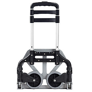 TimmyHouse Capacity 176 Lb Folding Hand Truck Cart Dolly Push Pull Box Moving Lightweight