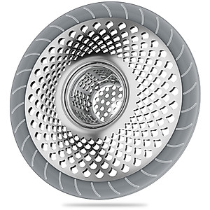 Drain Hair Catcher Bathtub Drain Strainers, Strainer Stainless Steel Drain Protector for Bathroom, Bathtub, Sink, washbasin, Kitchen