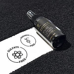 BEAUT'E SEOUL Hooded Hair Dryer Attachment and Black Seed & Argan Oil Spray Set - Soft Adjustable Large hooded bonnet & Keratin Hair Treatment Leave in Conditioner Spray 5oz