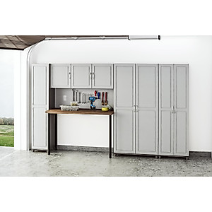 SystemBuild Kendall 54" Wall Cabinet in Gray