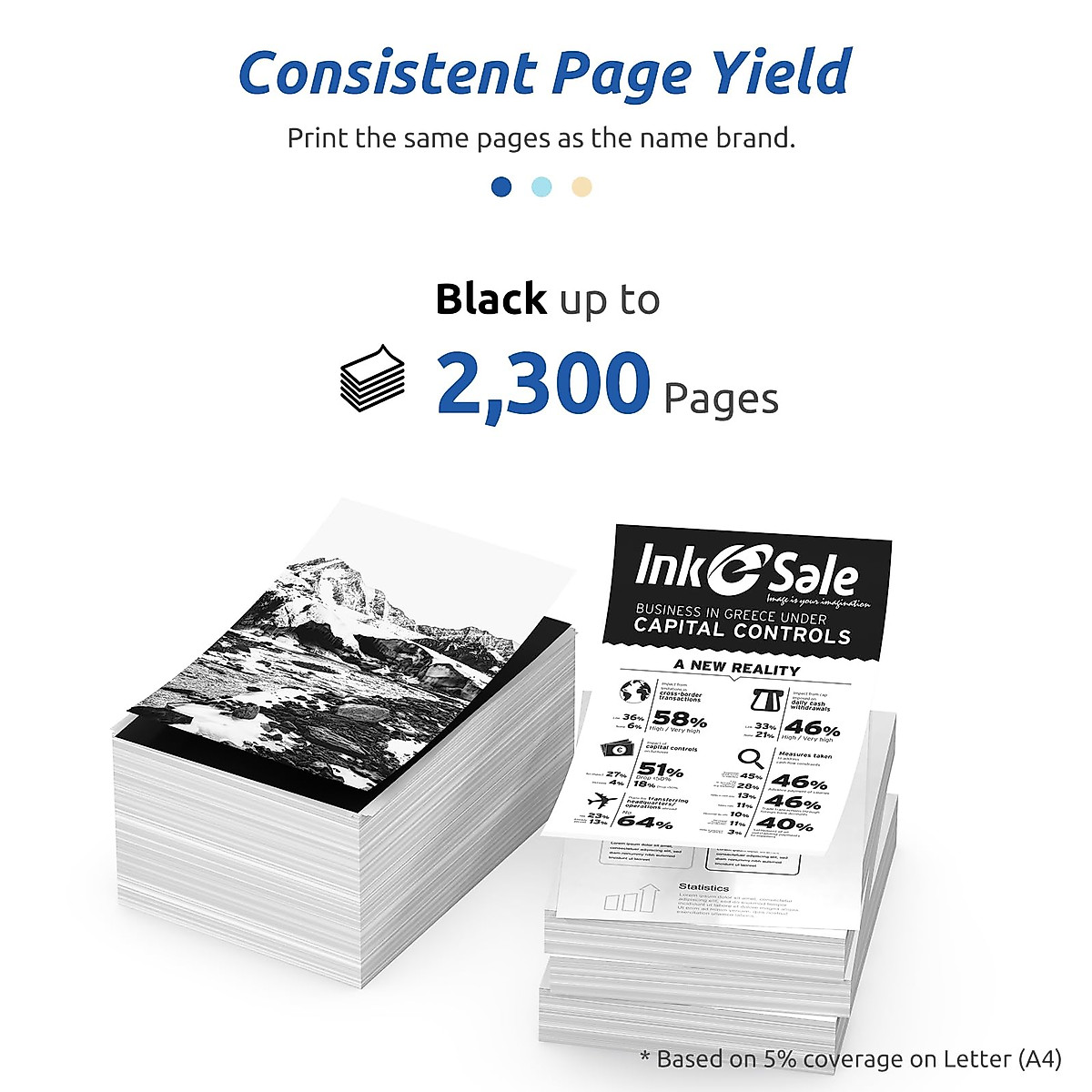 INK E-SALE 2PK Compatible Toner Replacement for HP 410A 410X CF410A Toner Cartridge Black Ink for HP Color Pro MFP M477fnw M477fdw M477fdn M452dn M452dw M452nw M377dw Printer