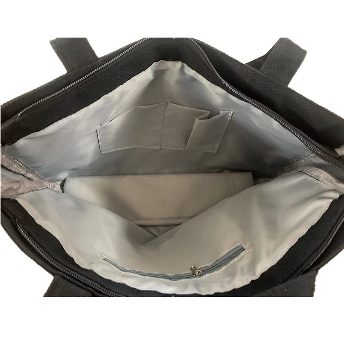 Japanese Harajuku Shoulder Bag Itabag Crossbody Transparent Handbag (Black) One_Size