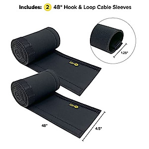 Wrap-It Cable Sleeves - 48" x 4.5" for Neat Management