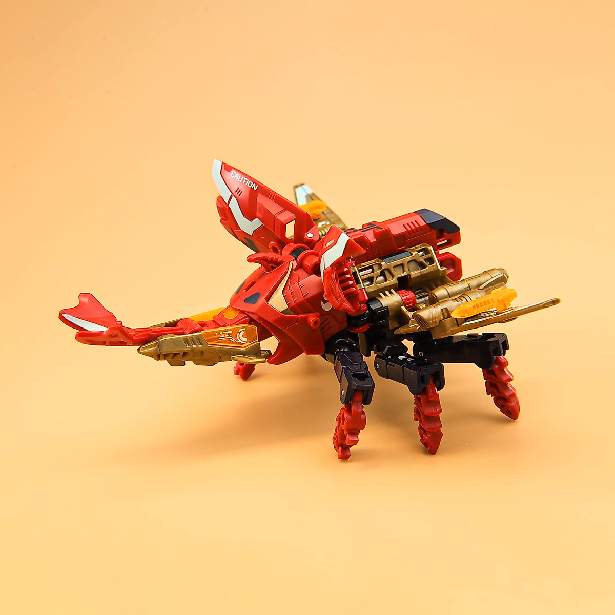 52TOYS Beastbox BB-32 Demon Dart Deformation Toys Action Figure, Converting Toys Deforms in Mecha and Cube, Perfect Birthday Party Gift for Teens and Adults