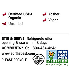 Earth's Best Organic Stage 2 Baby Food, Banana Mango, 4 oz. Jar (Pack of 12)