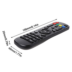 Wondiwe Remote Holder, Remote Control Controller Replacement for HTV Box A1 A2 A3 B7 Tigre TV Box Luna TV Box Lunatv Box IPTV5 Plus+ IPTV6 IPTV8