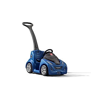 Step2 Push Around Buggy GT Kids Push Car, Ride On Toy, Stroller Substitute, Includes Seat Belt & Horn, Made of Durable Plastic, Max Weight 50 lbs., For Toddlers 1.5-3 Years Old, Pink