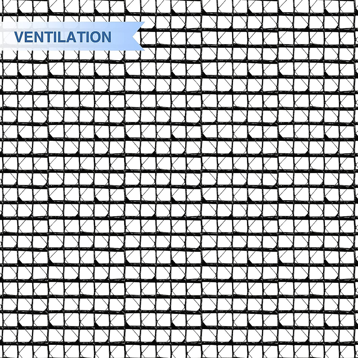 E&K 36"x36" Outdoor AC Unit Cover Air Conditioner Compressor Mesh Top Cover for Outside with Bungee Cords Protect from Leaf Dust and Debris
