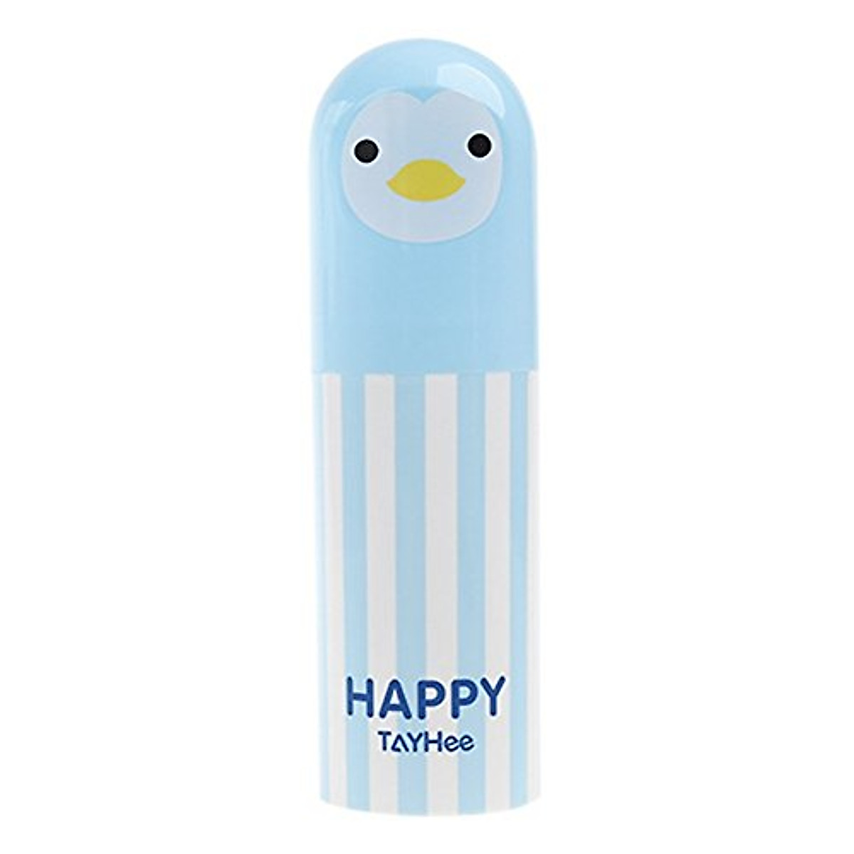 Narutosak Portable Cute Cartoon Penguin Toothbrush Toothpaste Holder Travel Storage Case - Blue