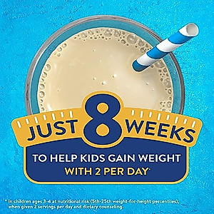 PediaSure Grow & Gain with Fiber, 3g Fiber to Support a Healthy Digestive System, Nutrients for Immune Support, Kids Nutritional Shake, DHA Omega-3, Non-GMO, Strawberry, 7.4 fl oz (Pack of 24)