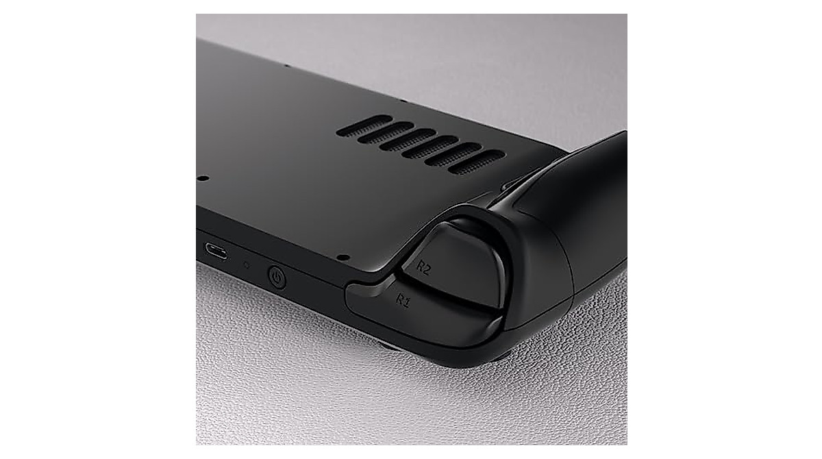 eXtremeRate Custom Faceplate for Steam Deck - Matte Black Shell Upgrade