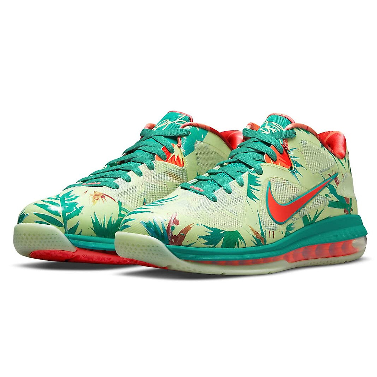 Nike mens Lebron 9 Low Lebonald Palmer 2022 Limited Edition, Lime/Green/Sunset, 10.5