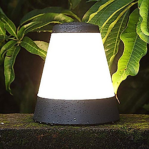 ZZYJYALG Anti-Rust European Aluminum PC Post Lights Triangle Modern LED Grey Outdoor Waterproof Pillar Lights Landscape Lawn Garden Villa Home Lighting Column Lights
