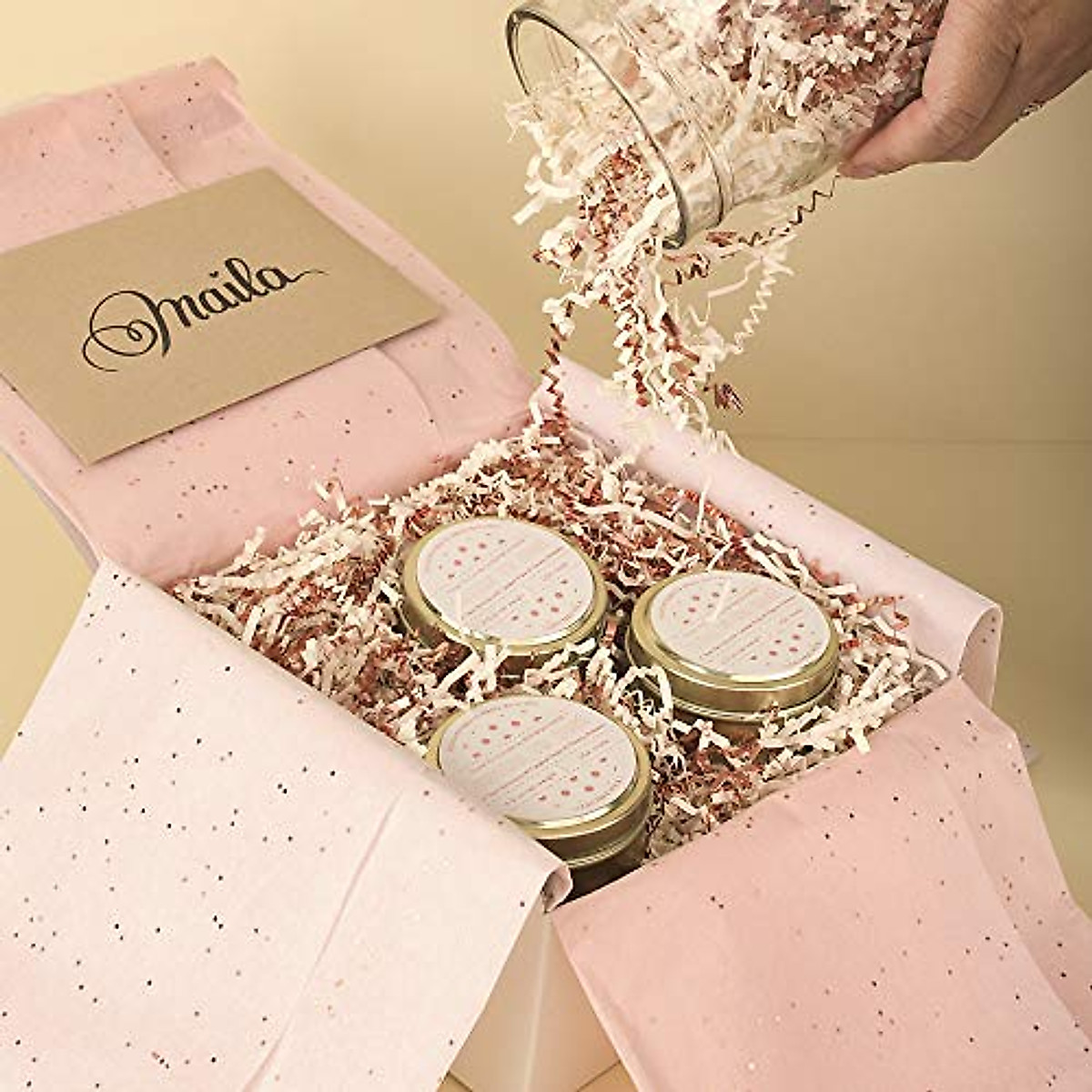 BonBon Paper Unicorn Rainbow Tissue Paper | 36 Sheets of Premium Unicorn Rainbow Tissue Paper for Gift Wrapping and Gift Bags | Beautiful White Bundle with Rainbow Glitter Accent | Size 20”x30”