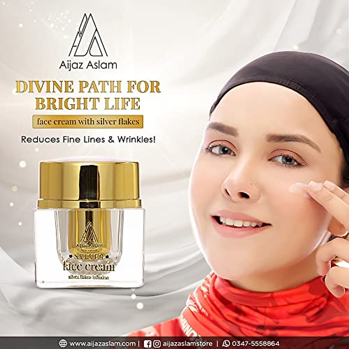 Aijaz Aslam Sylver Anti Aging Face Cream with Daily Sun Protection