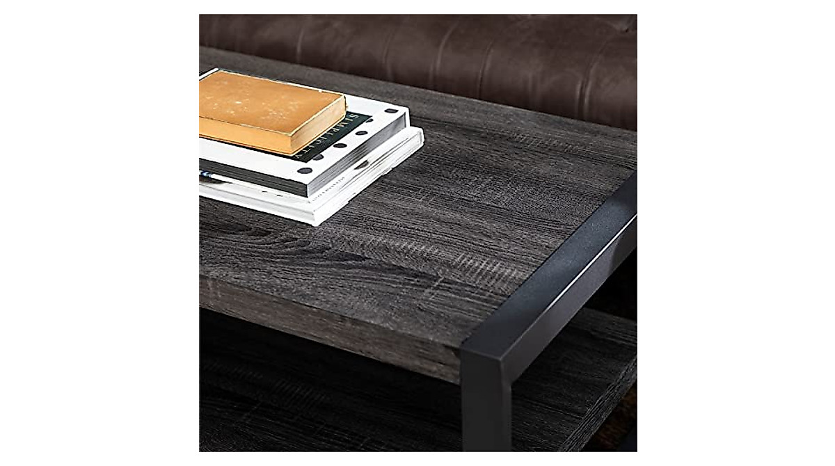 Walker Edison Industrial Coffee Table - Stylish & Durable