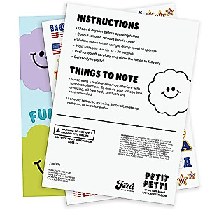 xo, Fetti Fourth of July Decorations Tattoos - 70 styles | Red White and Blue Party Supplies, 4th of July, USA Flag, Memorial Day