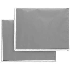 Storage Bins with Divided Interior - Stackable & Foldable Clothes Organizer Bags, Fabric Storage Container Organizers with Metal Oxford Frame Large Window & Carry Handles, Organization for Bedroom, Closet, Bedding, Linens, Clothes, Books & Toys - By Sorbu