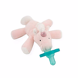 WubbaNub Infant Pacifier - Star The Pink Unicorn