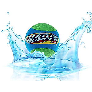 Water Hopper Ball Toy Pack (8 Pack Assorted) by Ja-Ru. Bouncing Water Skip Ball. Water Balls for Pool and for Beach Game. Squishy Skipper Water Bouncy Balls for Kids and Adults. Plus 1 Collectable Bouncy Ball 880-8B