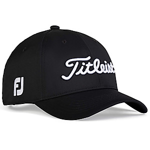 Titleist Junior Tour Performance Hat Black/White