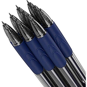 ARTEZA Gel Pens, Pack of 50 Blue Roller Ball Pens, Quick-Drying Ink, 0.7mm Medium Point, Office Supplies for Writing, Taking Notes, and Sketching