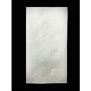 Magnolia Premium Bright 2-Ply Dinner Napkins for all Occasions, 1/8 Fold, 18 Packs of 125 Each, 15"x16.5", Made in the USA