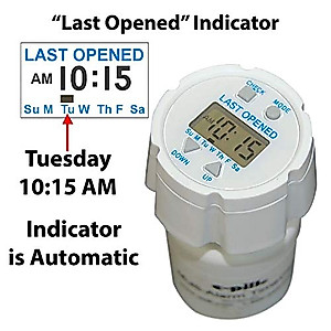 TimeCap & Bottle Last Opened Time Stamp with Reminder