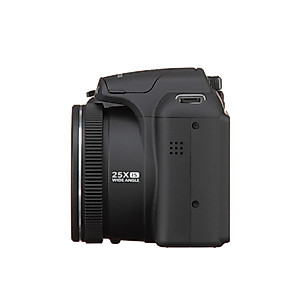 Kodak PIXPRO AZ255 Astro Zoom 16MP Digital Camera (Black) - High-Resolution Photography with 25X Optical Zoom - Perfect Point-and-Shoot Camera Bundle with 32GB Memory Card and Camera Case (3 Items)