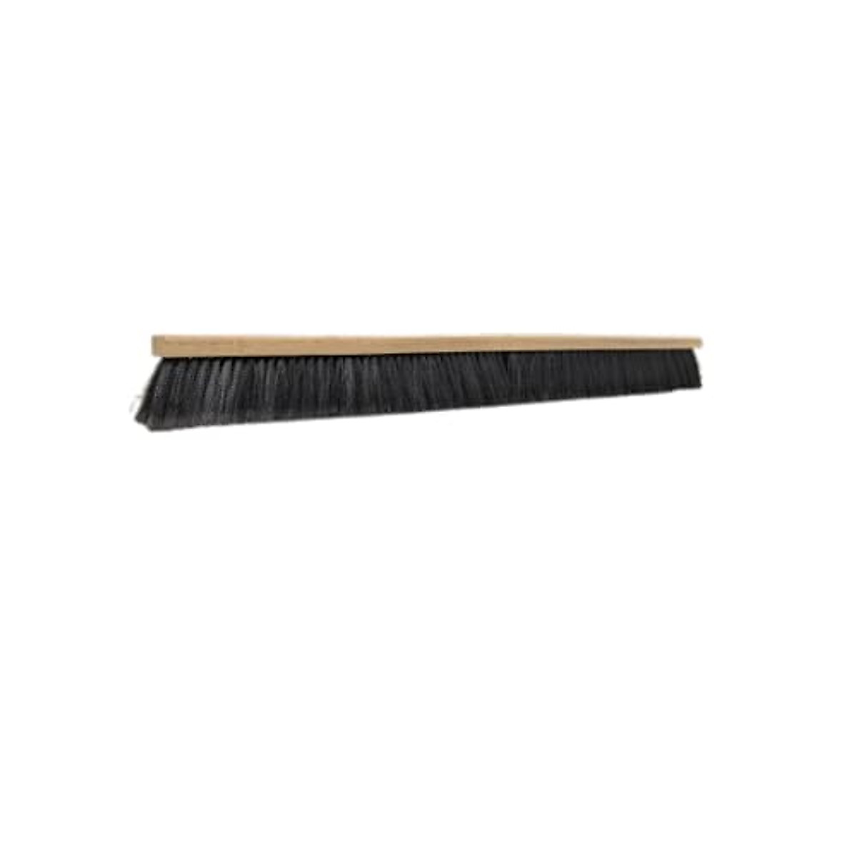 Bristles 4036 36” Indoor Push Broom Head – Heavy Duty Hardwood Block, Flagged Polypropylene Fiber Bristles, Brown