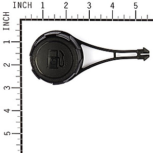Briggs & Stratton 796577 Fuel Tank Cap Replaces 793606/699985, Black
