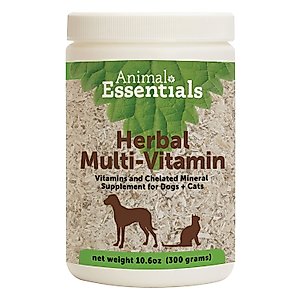 Animal Essentials Herbal Green Alternative Dog and Cat Supplement - 10.6 Ounce Jar (2 pack)