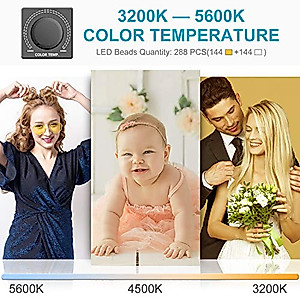 Neewer Super Slim LED Video Light Soft Lighting 40W 3200K-5600K CRI95+ Dimmable LED Panel with LCD Display