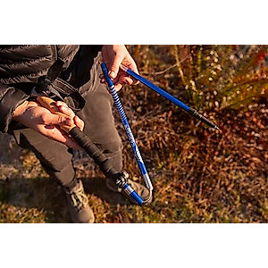 Cascade Mountain Tech Trekking Poles Blue Cork