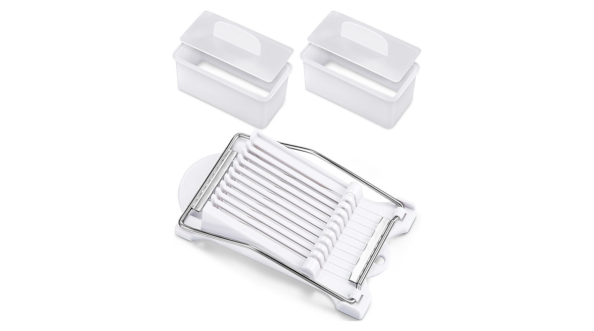 Musubi Maker Kit - 2 Molds & Slicer for Home Cooking