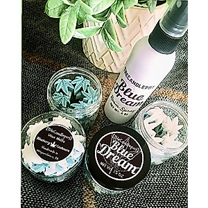 Blue Dream Blueberry & Cashmere Scented Potleaf Shaped Wax Melts 420 Stoner Gifts