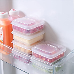 Elvaesther Cheese Container for Refrigerator, 2pcs Food Storage Cheese Box, Flip-top Butter Block Cheese Slice Storage Box, Fruit Vegetable Fresh-Keeping Organizer Containers with Lid Transparent
