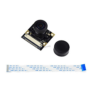 RPi Camera (G) for Raspberry Pi Model B B+ A+ 4 3 2 1 Camera Module OV5647 Sensor Fisheye Lens Wider Field of View 1080p @XYGStudy