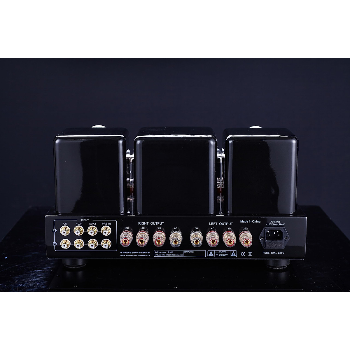 Willsenton R300 Plus Tube Amplifier 300Bx2 Single-Ended Class A Integrated Amplifier Power Amplifier Headphones amp All in One