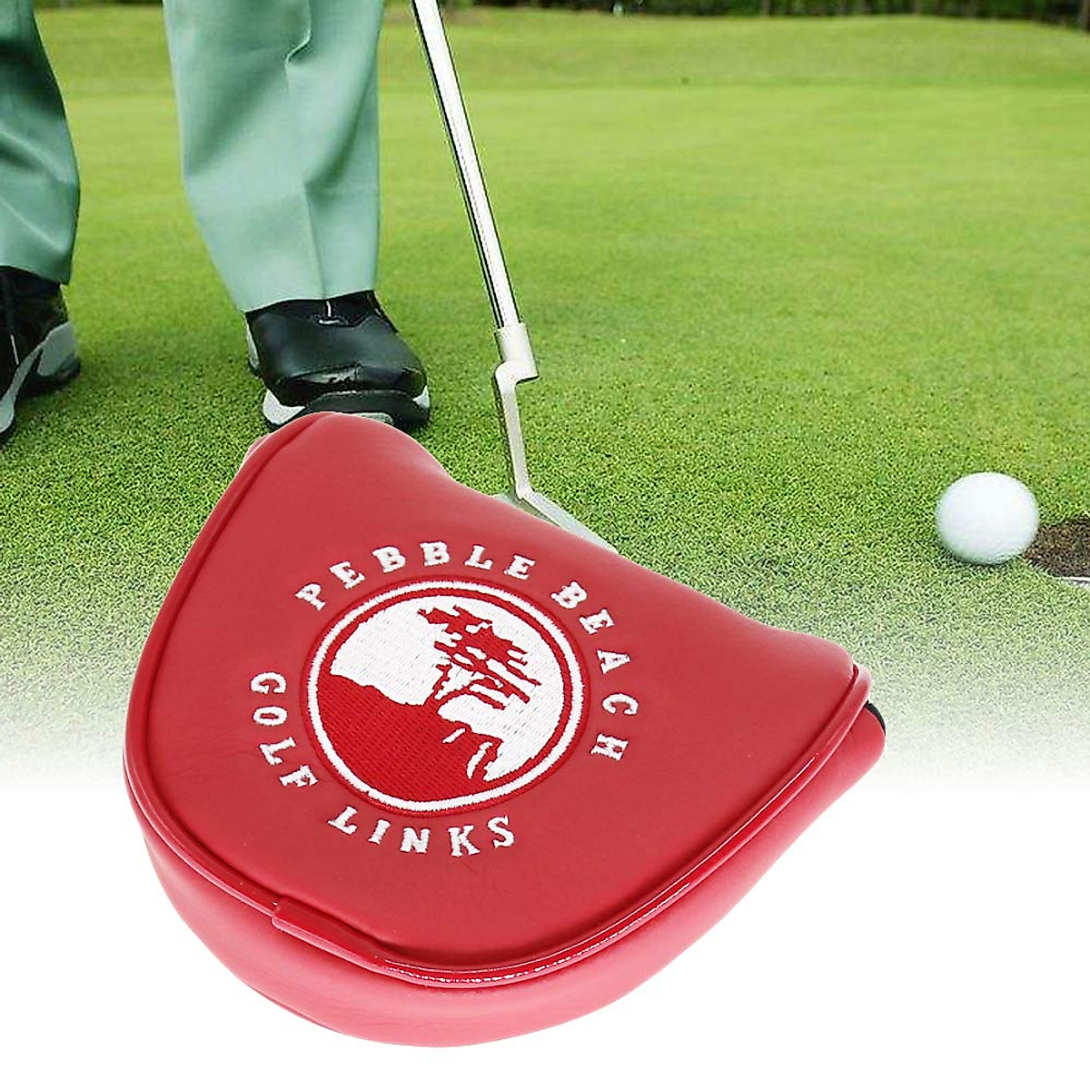 HISTAR Magnetic Closure Golf Mallet Putter Cover for Scotty Cameron (Red)