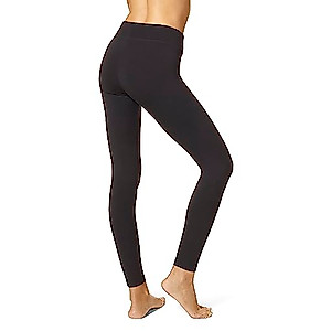 Hue Women's Ultra Legging with Wide Waistband - Large - Black