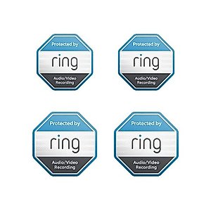 Ring Reflective Security Stickers