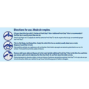 Fresh Step Non Clumping Cat Litter With Febreze Freshness, With 7-Day Odor Control, 14 lb. Bag