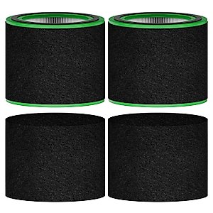 Asheviller FLT151 Replacement Filter V, Compatible with GermGuardian Air Purifier Models: AC151, and AirSafe Series: AC3000, AP315, Part Number FLT151, 2Pack (FLT151VO)